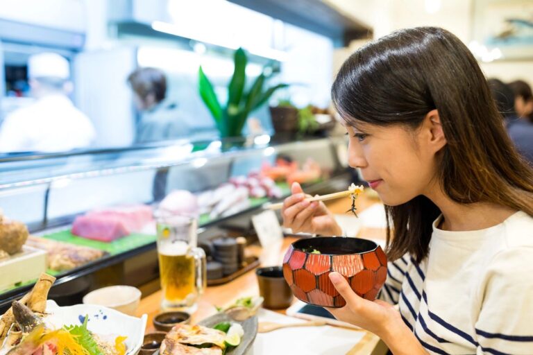 The Japanese eat rice three times a day and stay slim for a good reason.