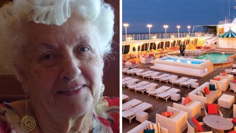 This 95-year-old retiree chooses to live on a cruise ship instead of ...